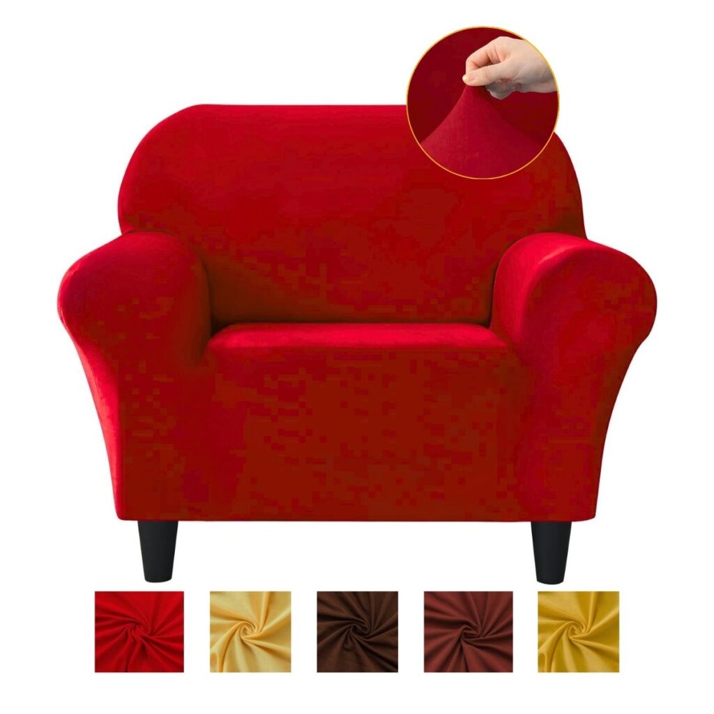 Funda Para Sillones 1 Cuerpo Tela Elástica Cubre Sillones - Alba Hogar
