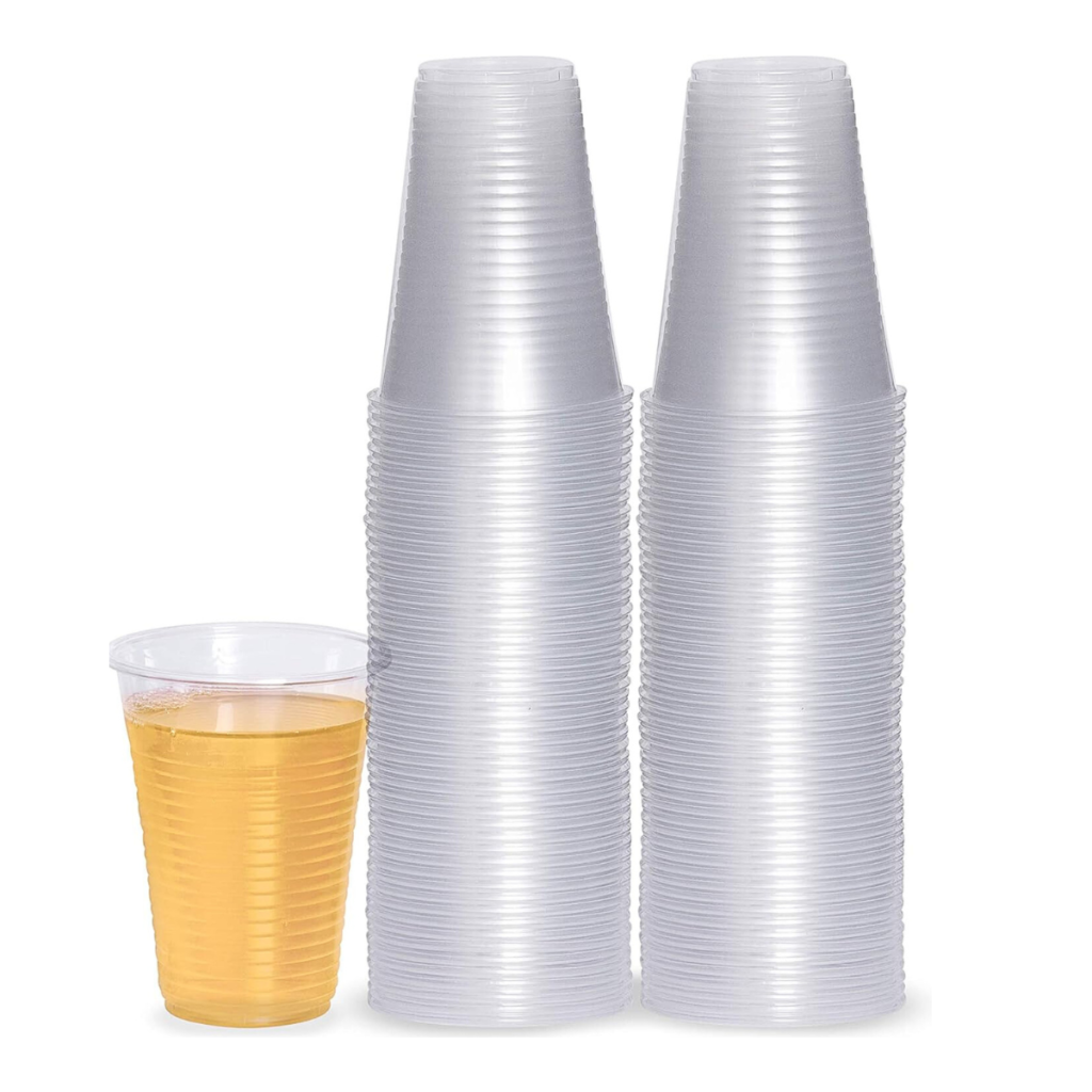 Vasos Plásticos Transparentes Desechables 7oz 200cc 50 Unid - Alba Hogar