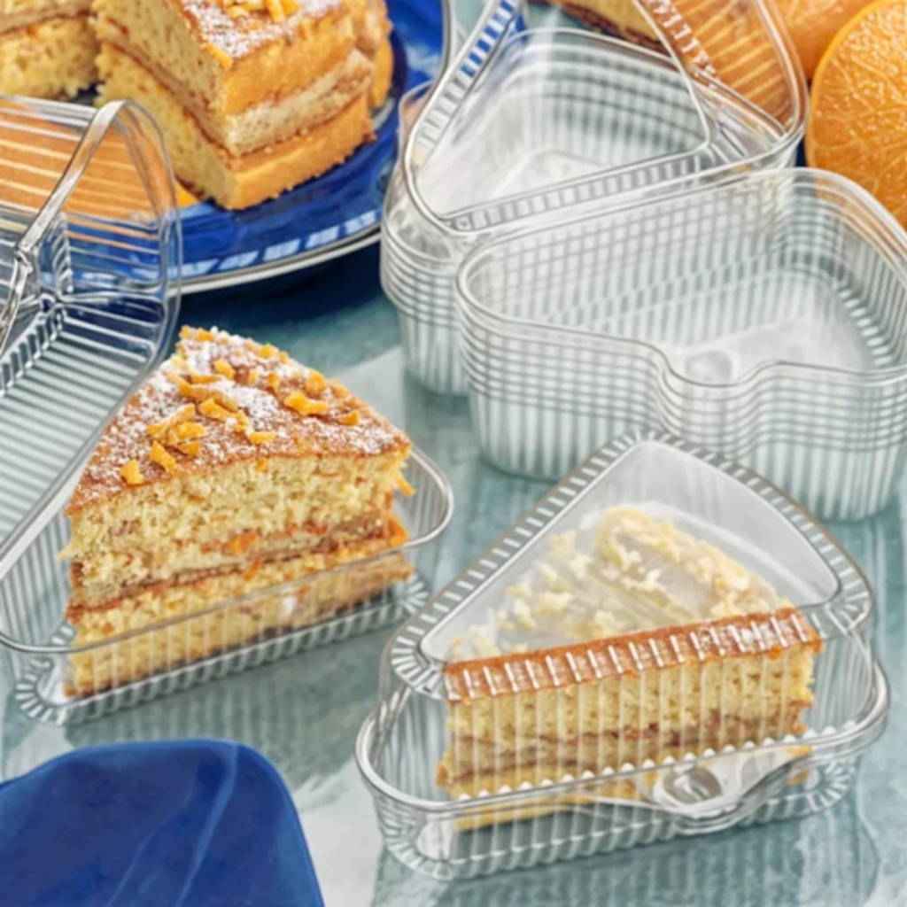 Envase Para Torta Individual Transparente Reciclable 10x14x10cm - Alba ...